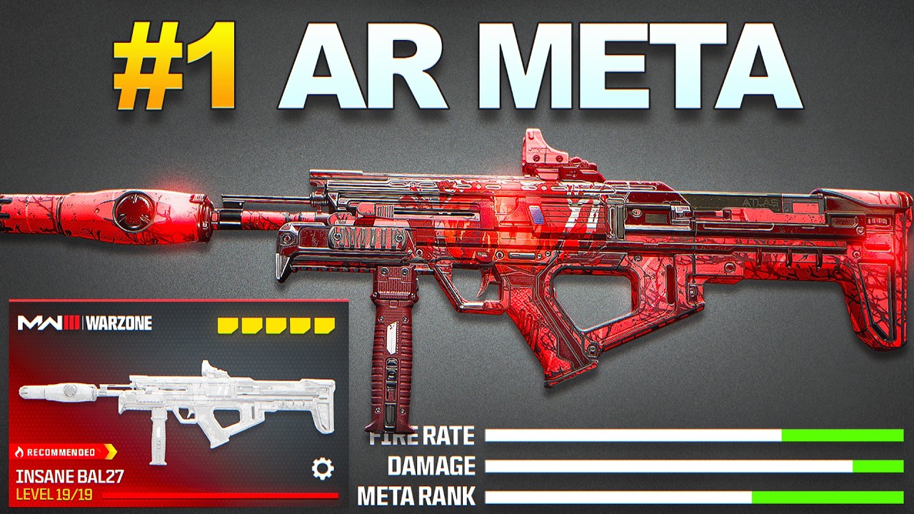 new *BROKEN* AR META in WARZONE 3 & MW3.. 👑 (Fastest TTK Loadout) - YouTube