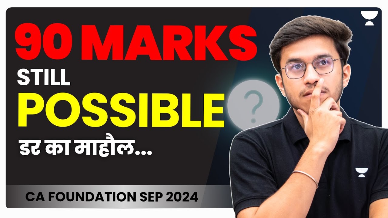Is 90 Marks Still Possible in Economics ? CA Foundation Sep 2024 - YouTube