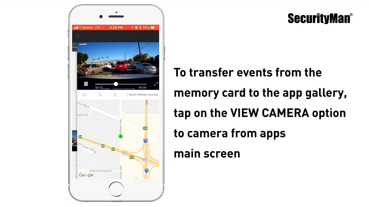 How to Operate SecurityMan CARCAMGPS Full HD Car cam Dash Cam with GPS ...