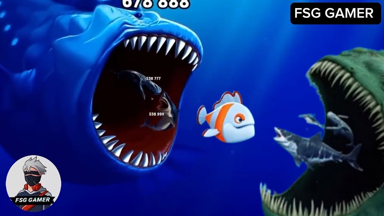 Fishdomdom Ads new trailer 8.3 update Gameplay hungry fish video - YouTube