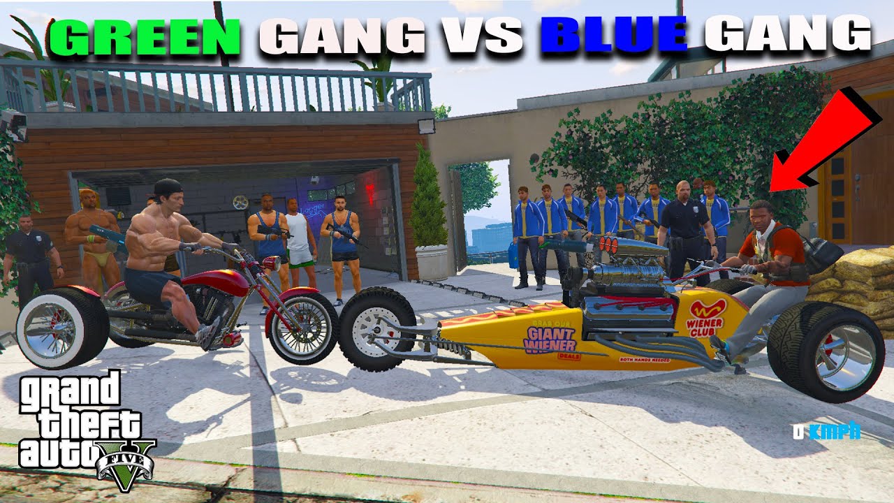 Franklin Vs Bodybuilder Rampant Rocket Bike Challenge In GTA 5! - YouTube