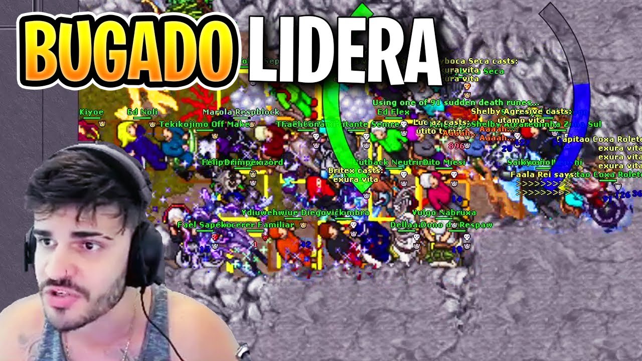 Tibia - Bugado lidera time Roshamuul #GameLab - YouTube