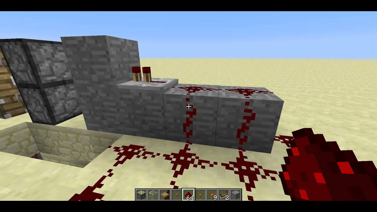 How to make a Redstone Door! - YouTube