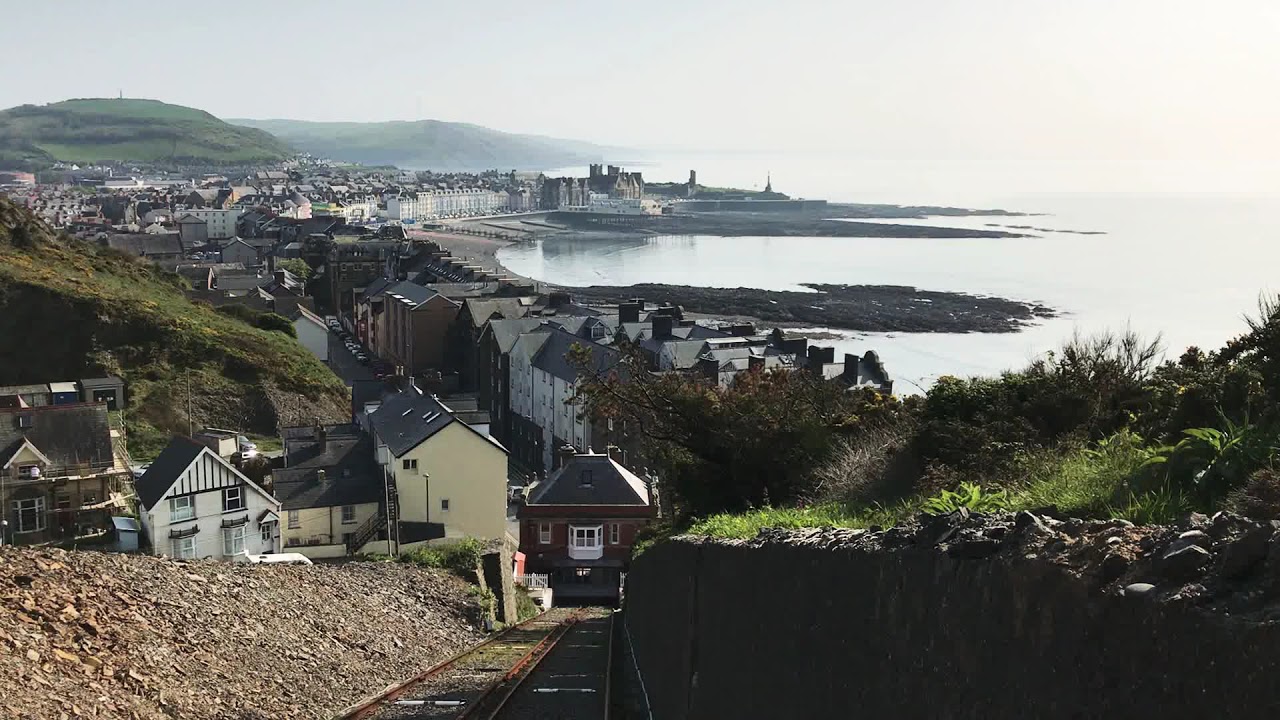 Aberystwyth Cable Car - YouTube