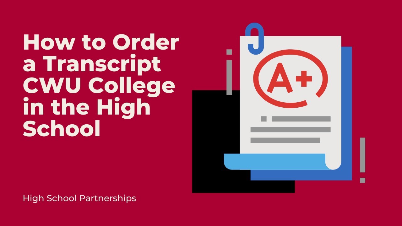 CIHS: Ordering Transcripts - YouTube