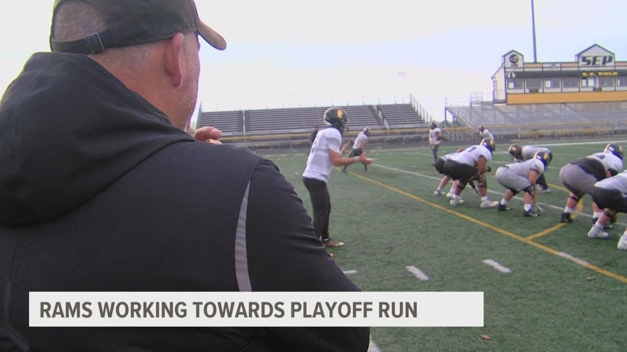 Southeast Polk Rams working towards playoff run - YouTube