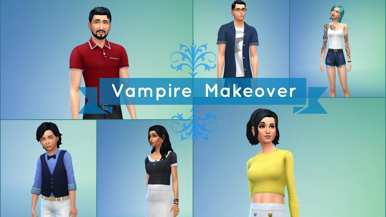 The Sims 4: A Very Vampire Makeover - YouTube