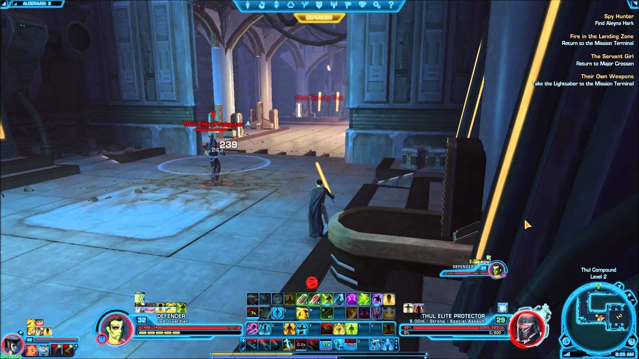 Swtor Jk Alderaan Class Quest Spy Hunter Youtube