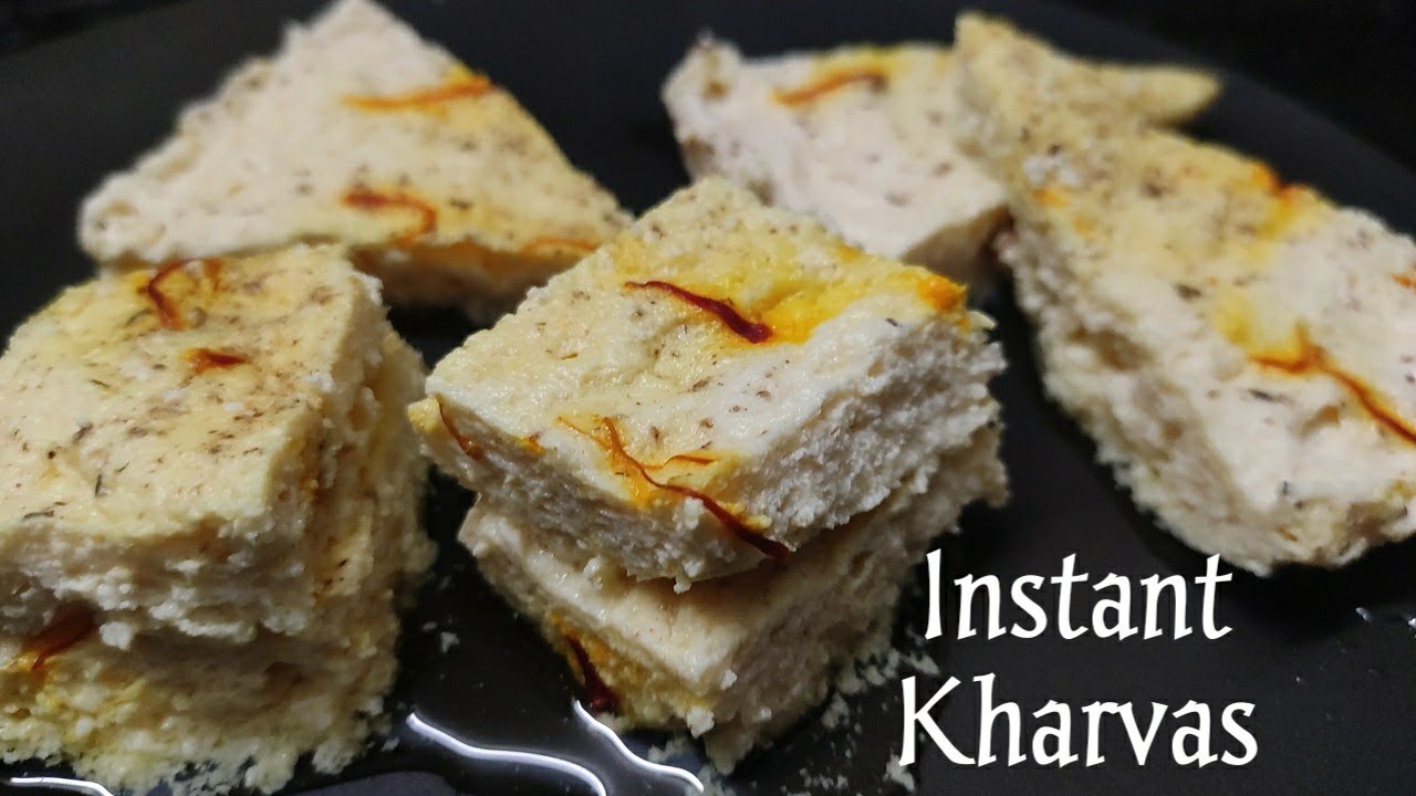 Instant Kharvas Recipe | How to make kharvas @ Home | Steamed Kharvas ...