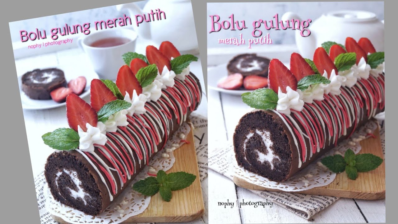 Resep dan cara membuat Bolu Gulung Coklat - YouTube