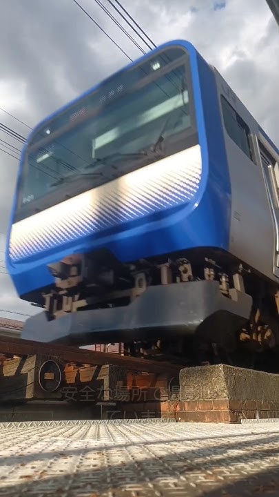 (安全な場所で撮影しています)迫力満点な姉ヶ崎にある新町ラーメン橋を横須賀線E235-1000番台F21編成が加速しながら通過 #鉄道 #e235系1000番台 #横須賀線 #鉄橋 - YouTube