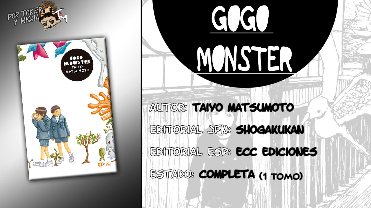 Reseña del Manga: GoGo Monster (Taiyô Matsumoto) - YouTube