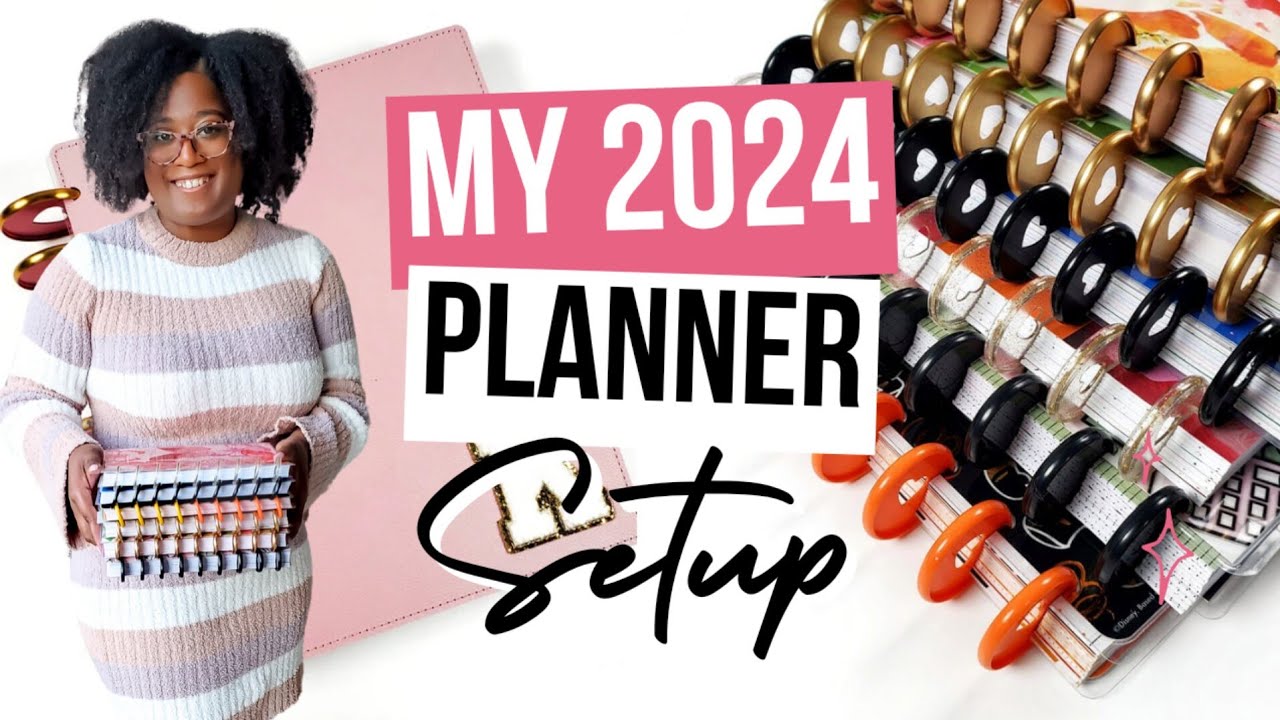My 2024 Planner Lineup & Setup 🤸🏾‍♀️🎉| Catchall Planner | Happy Planner ...