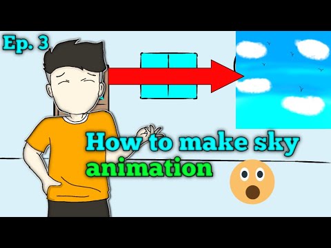 how to make sky animation in mobile | - YouTube