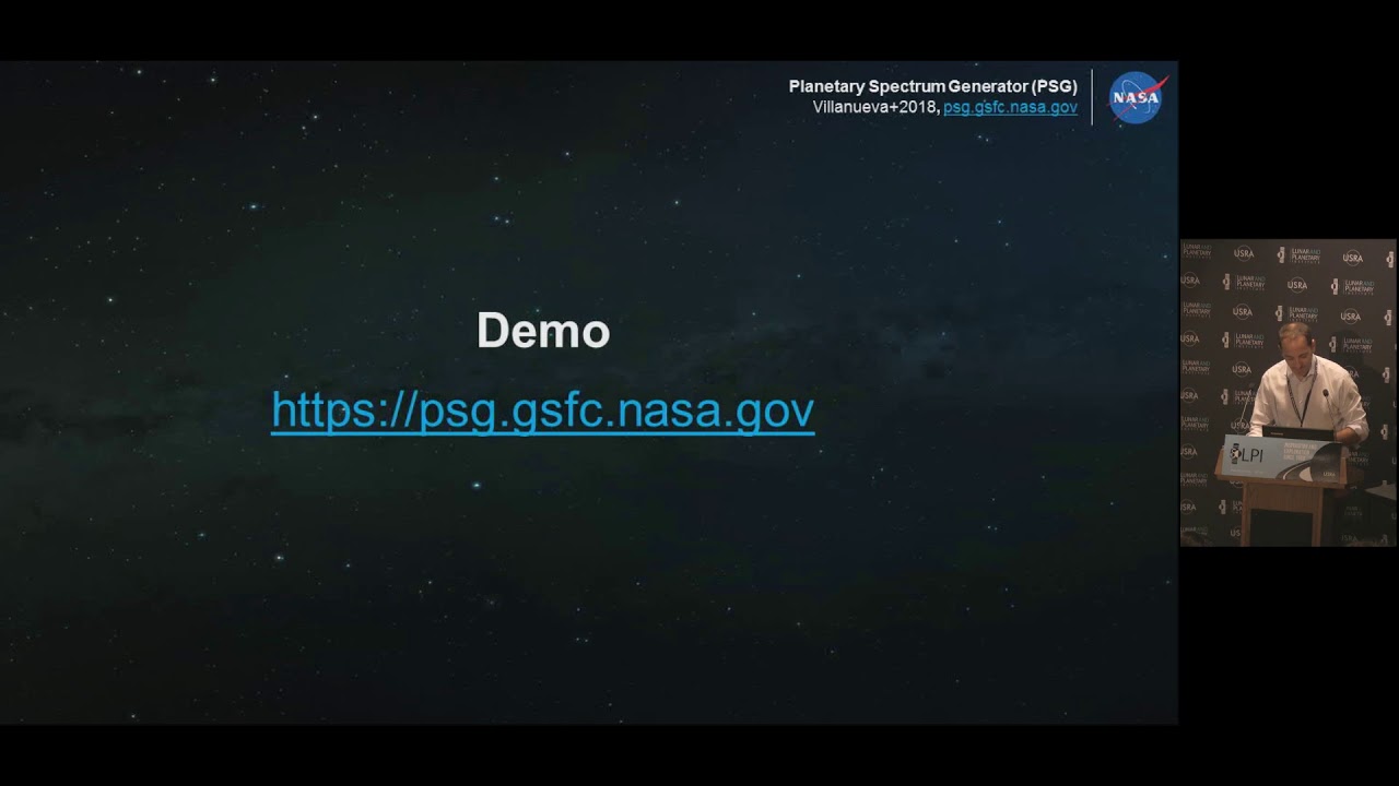 The Planetary Spectrum Generator (PSG): An Online Simulator of ...