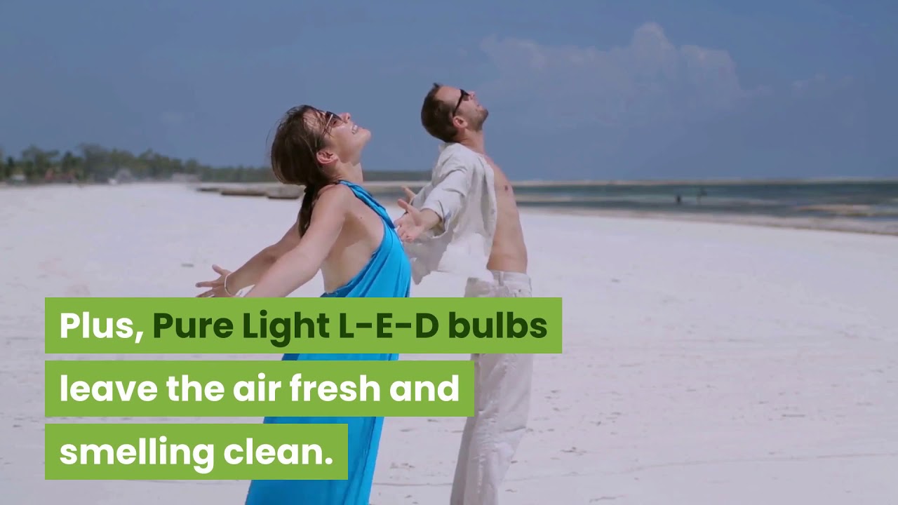 get pure clean air with pure light - YouTube