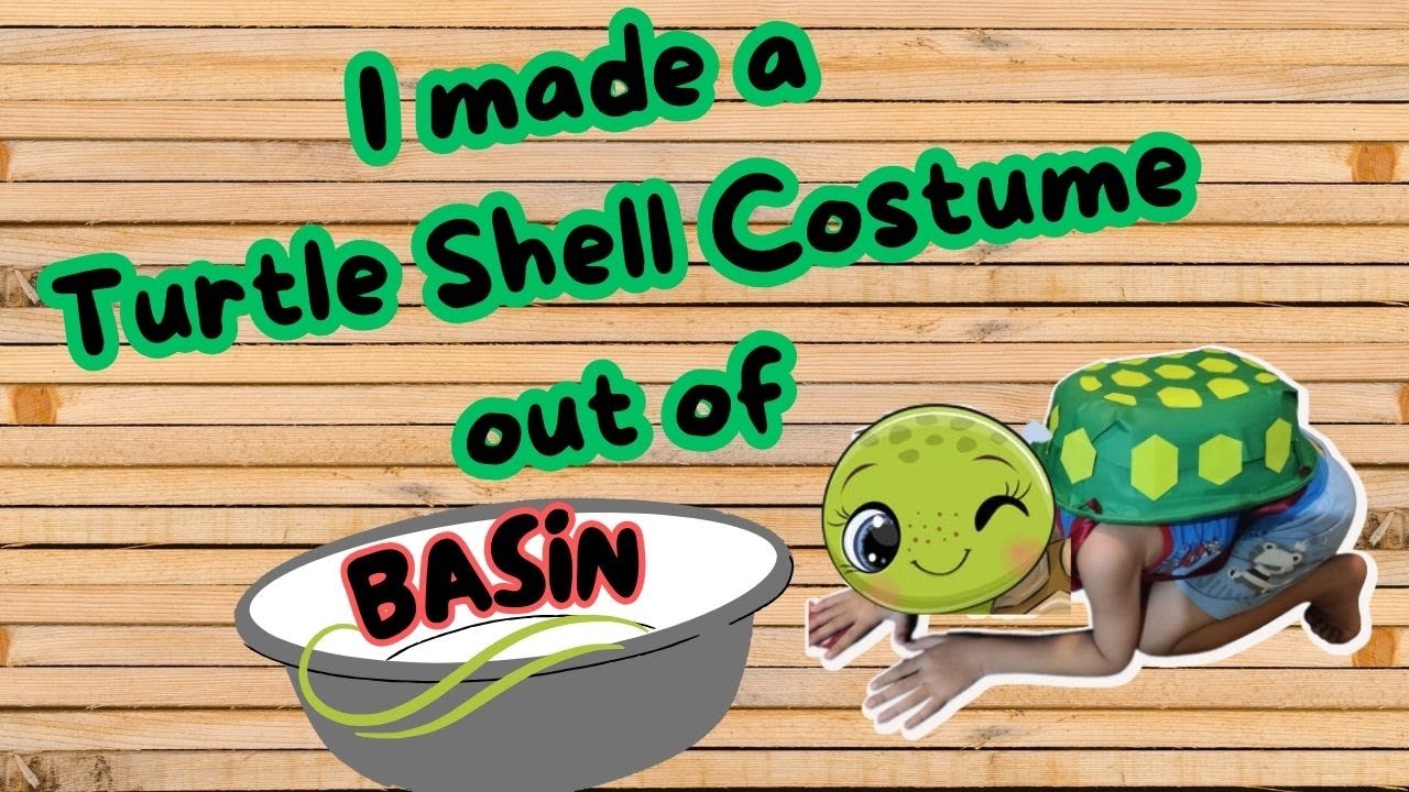How To Make A Turtle Shell Costume DIY YouTube How To Make A Turtle Shell Costume DIY YouTube