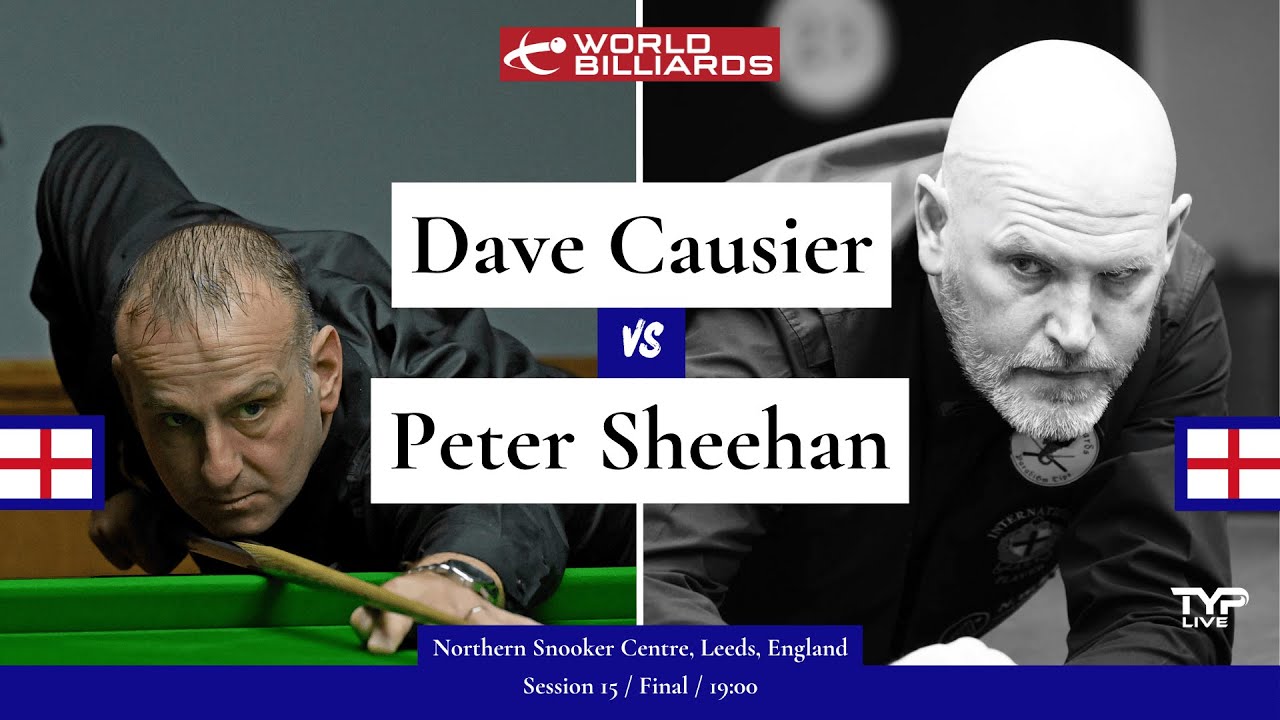 Dave Causier v Peter Sheehan | Final | 2025 Jim Williamson Open - YouTube