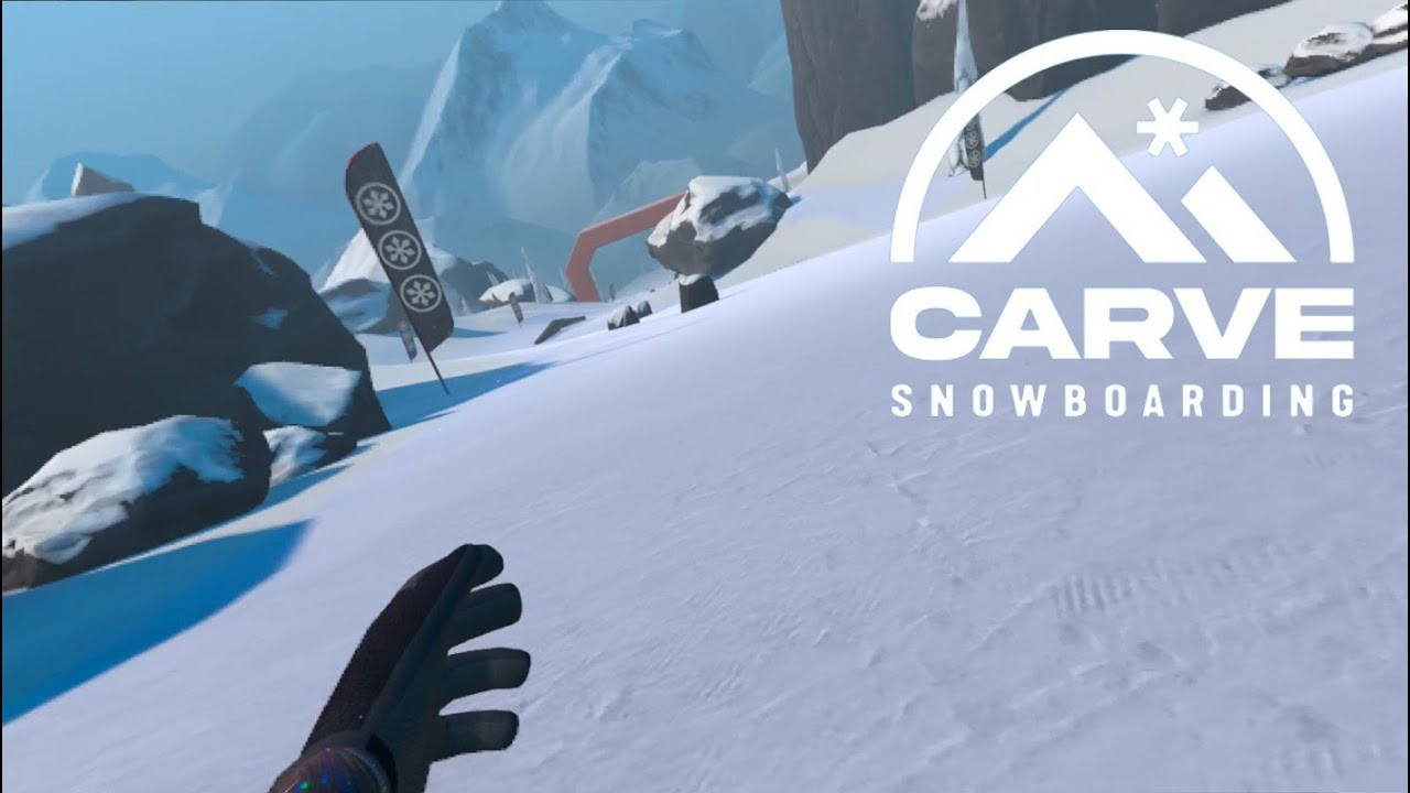 CARVE Snowboarding 🏂‍ Hit the slops and grind those rails! ️ Meta Quest ...