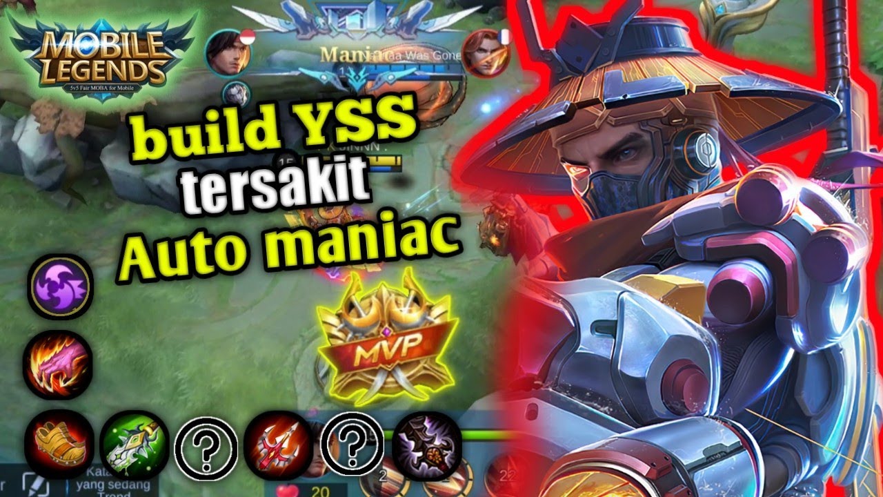 tutorial YSS terbaru 2022 || build YI SUN SHIN tersakit 2022 || auto ...