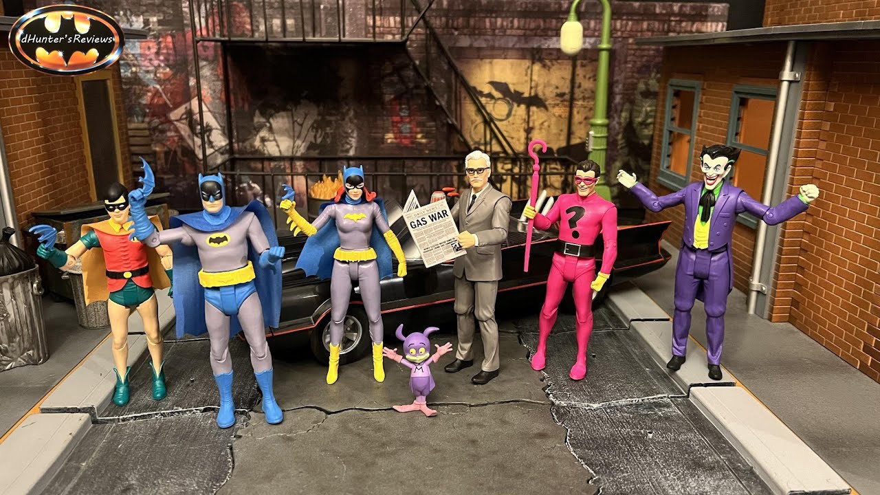 McFarlane The New Adventures of Batman Robin, Batgirl, Commissioner ...