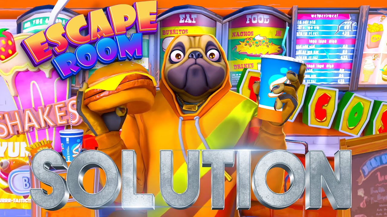 SOLUTION ESCAPE ROOM - FOOD / JALF - YouTube