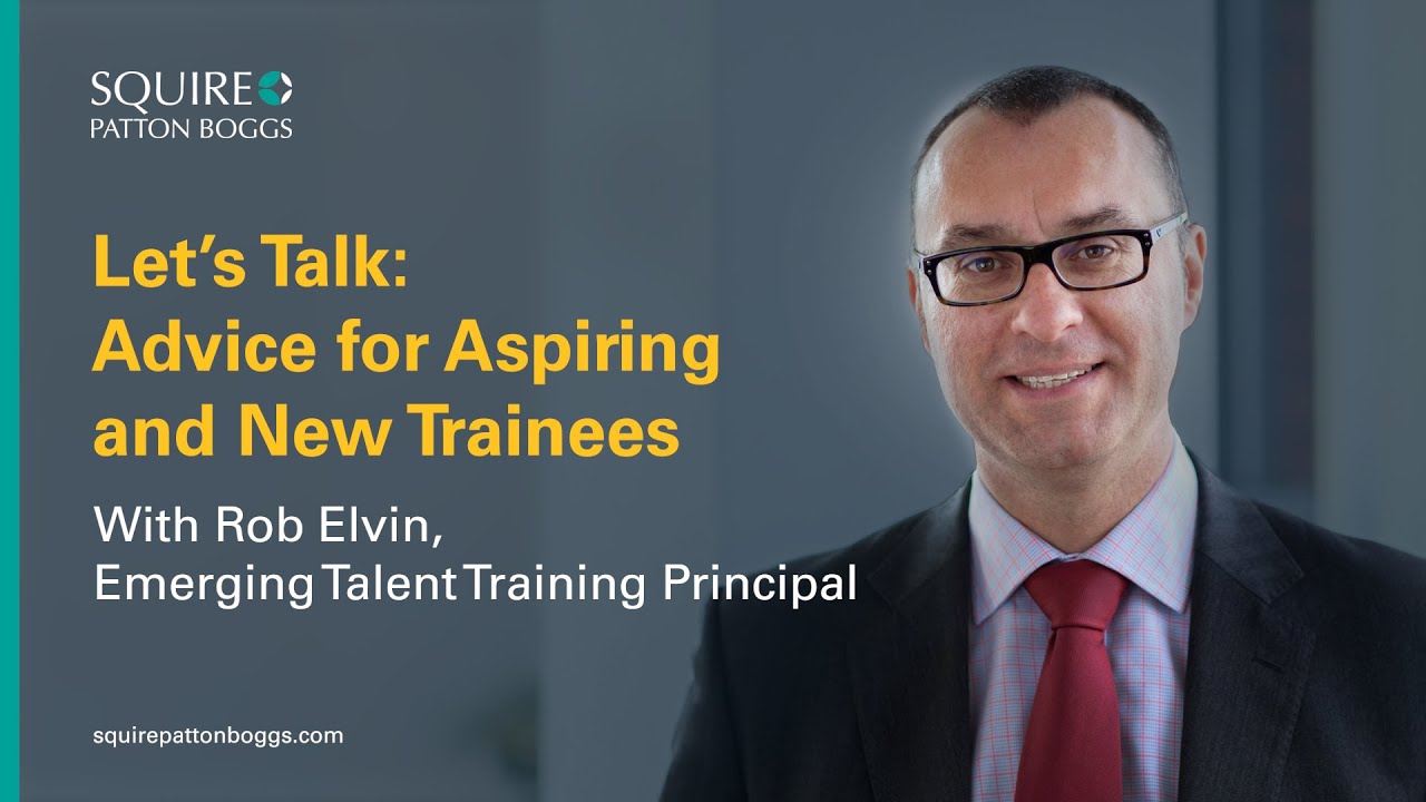 Let's Talk: Advice for Aspiring and New Trainees - YouTube