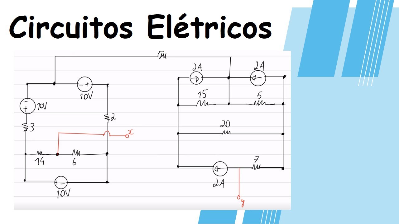 Circuitos Elétricos CC Questão Resolvida #Q1 - YouTube