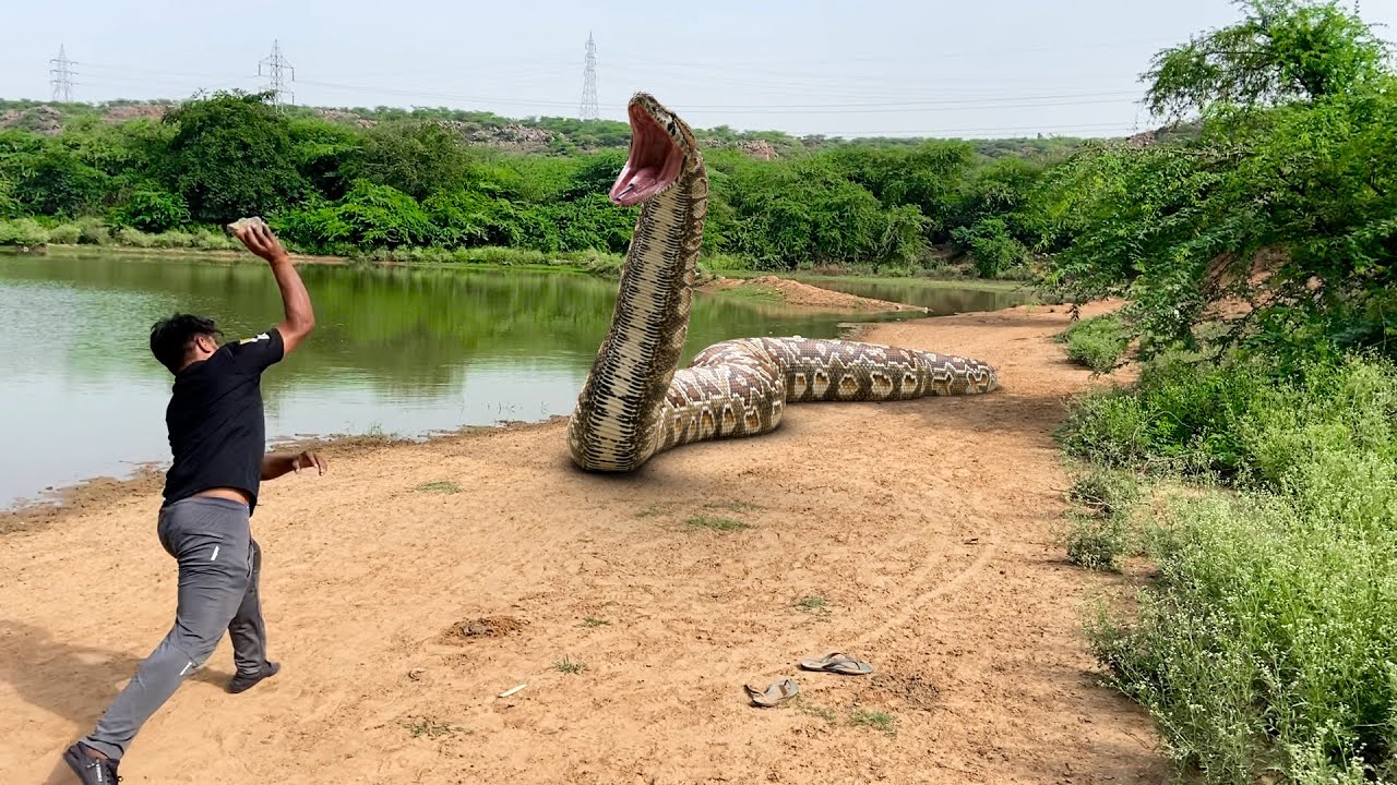 Big Anaconda Snake In Real Life 10 HD Video| Big Anaconda| Vikku Films ...