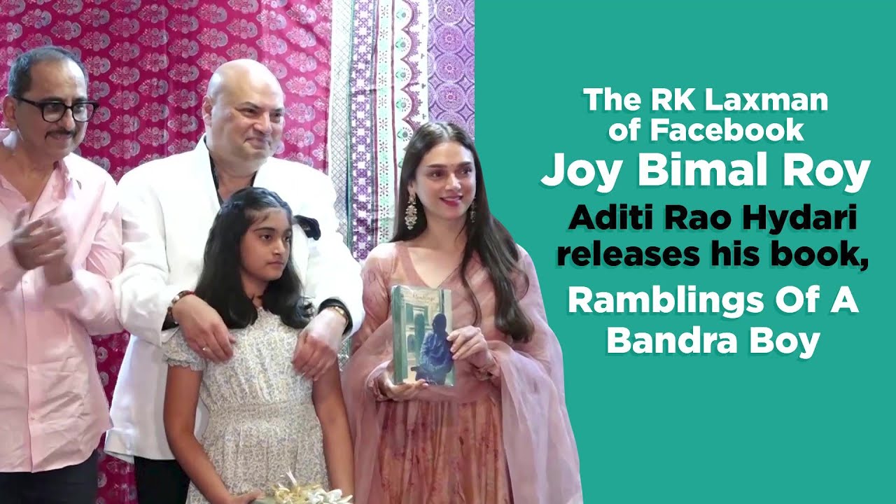 Beauty and the Book. Aditi Rao Hydari releases Joy Bimal Roy's book ...