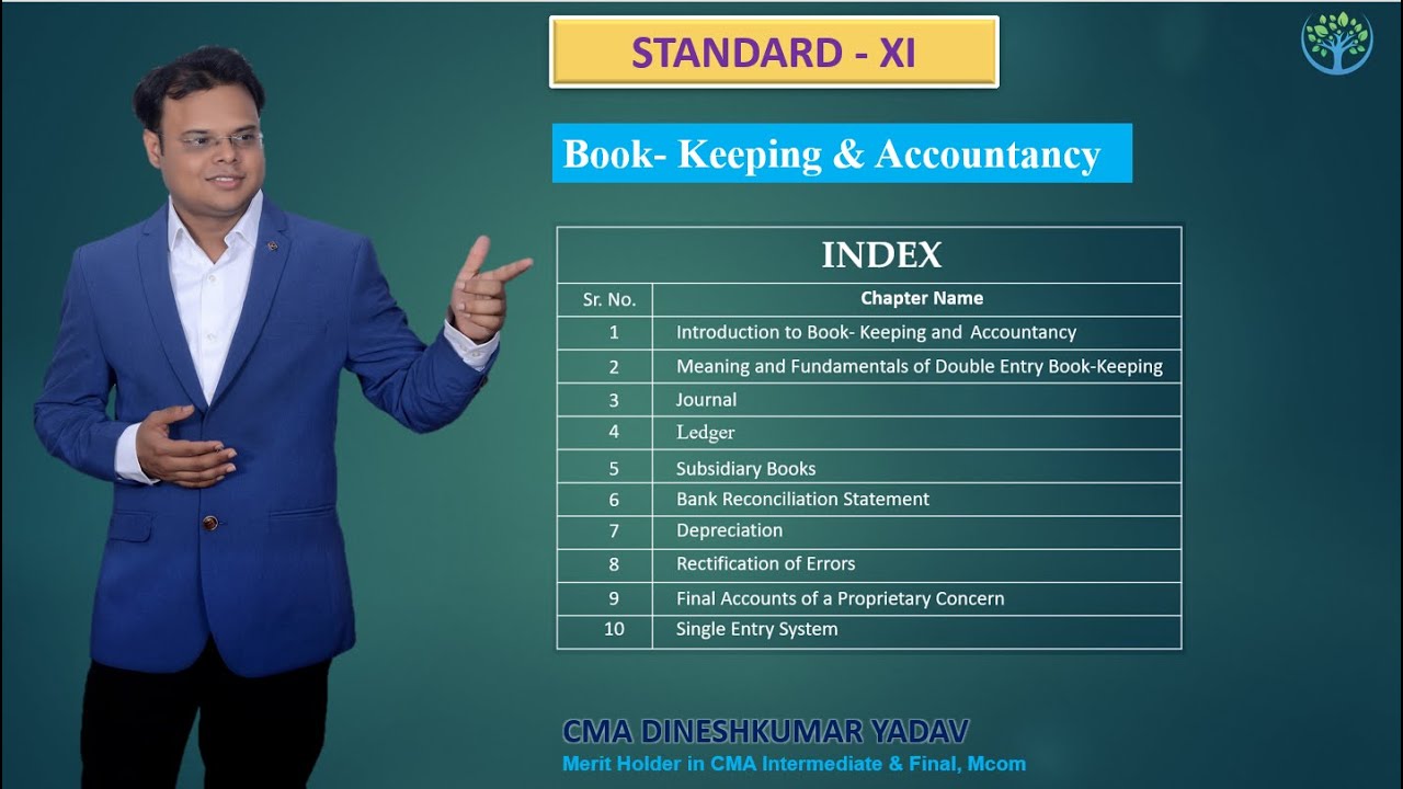 STANDARD - XI Book- Keeping and Accountancy | Class 11 Accountancy ...