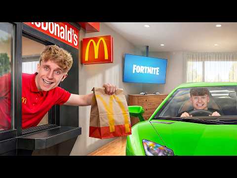 GEHEIMER McDrive im Haus gebaut! 🍟