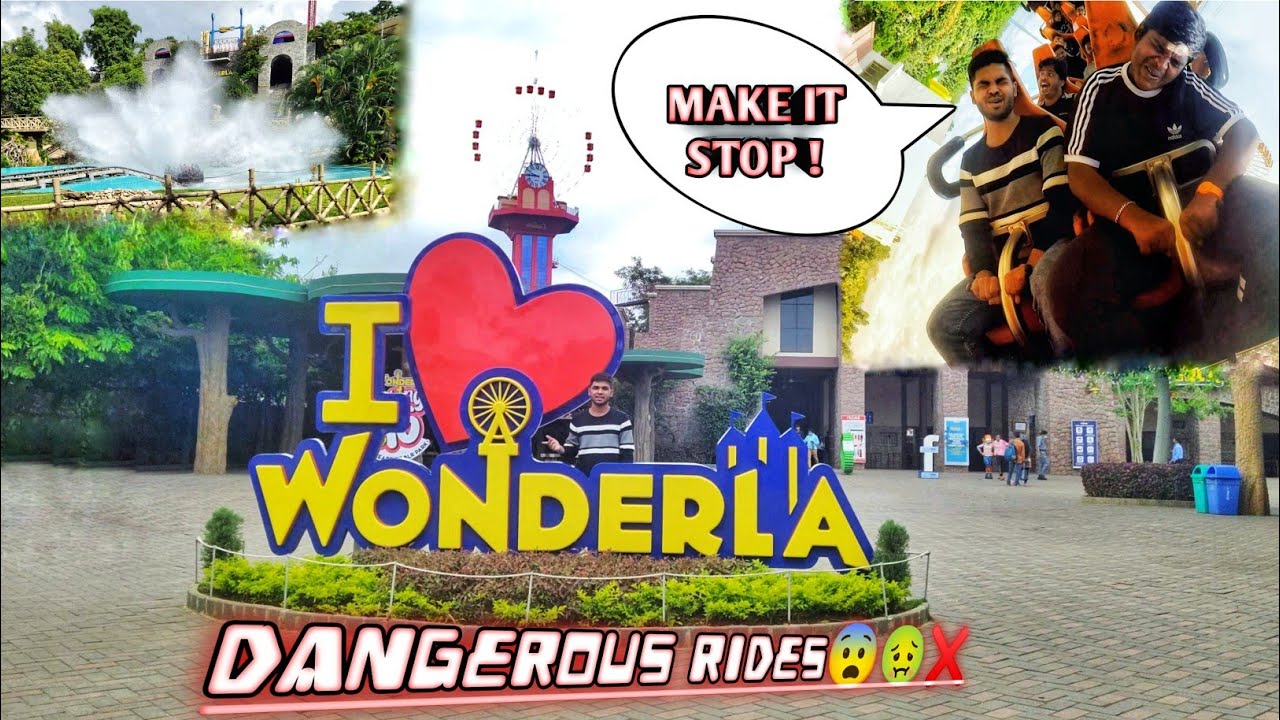 Roller Coaster | Wonderla Amusement Park | Wonderla Bangalore | Water ...