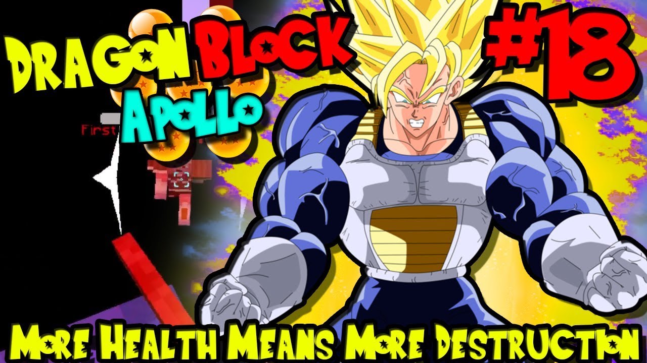 MORE HEALTH MEANS MORE DESTRUCTION! | Dragon Block C: Apollo (Minecraft ...