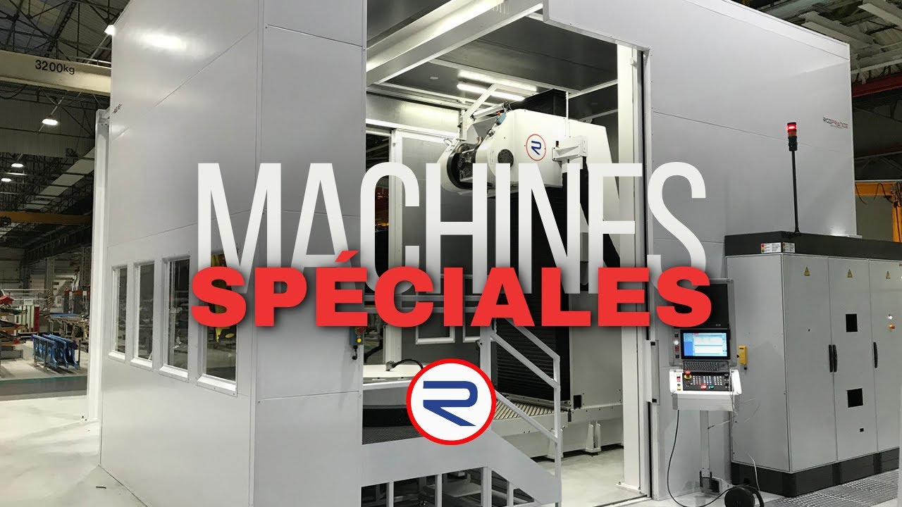 RGI FRANCE - Des machines spéciales codéveloppées avec le client - YouTube