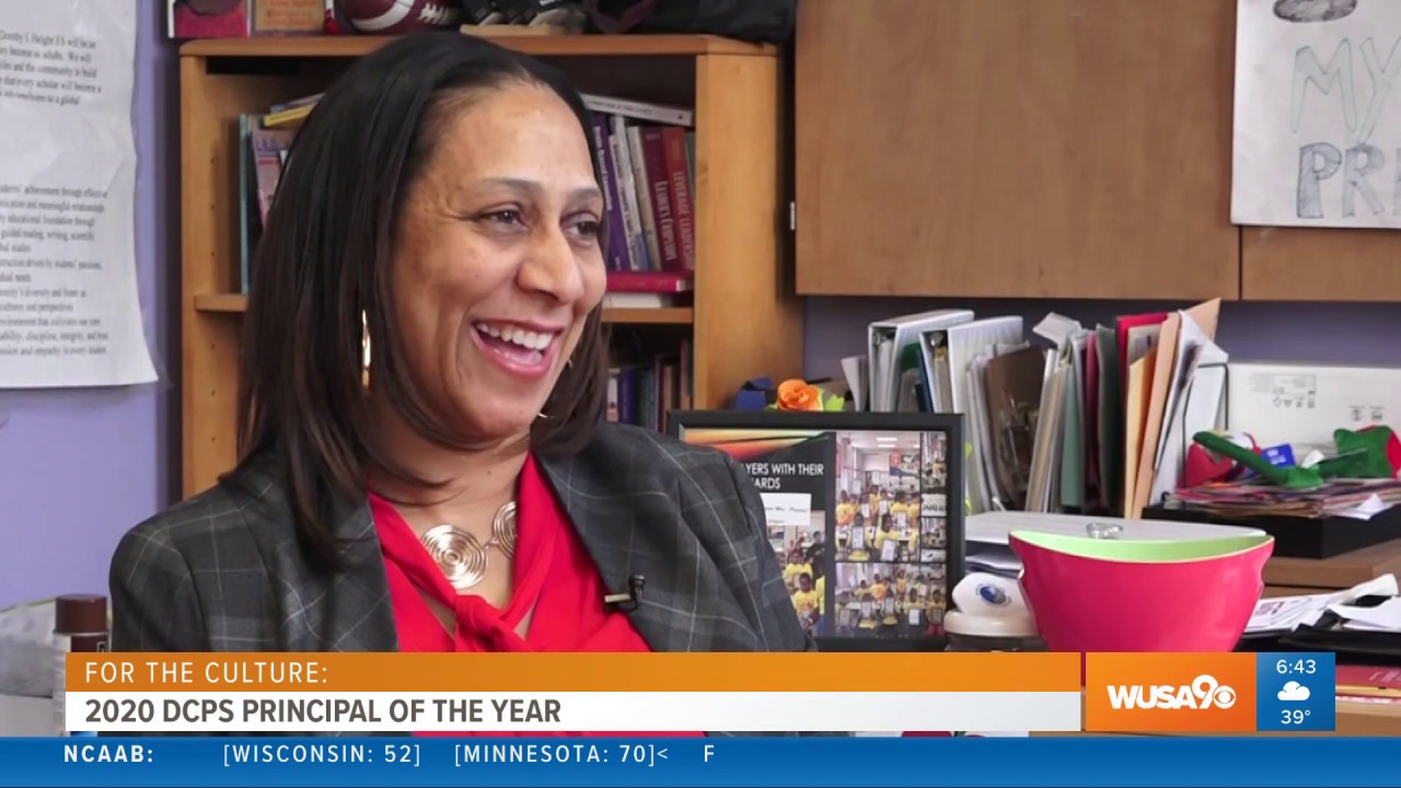 2020 DC Public Schools Principal of the Year | For The Culture - YouTube