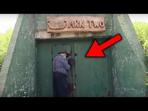 Kıyamet Gününe Hazırlanan Adamın Yaptığı Gizli Sığınak Herkesi ŞOK Etti.