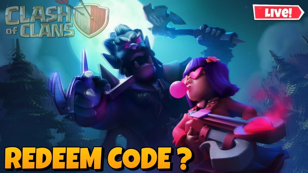 🔴Coc Live - Win Challenge and Get Google play Redeem Code🔥(clash of ...
