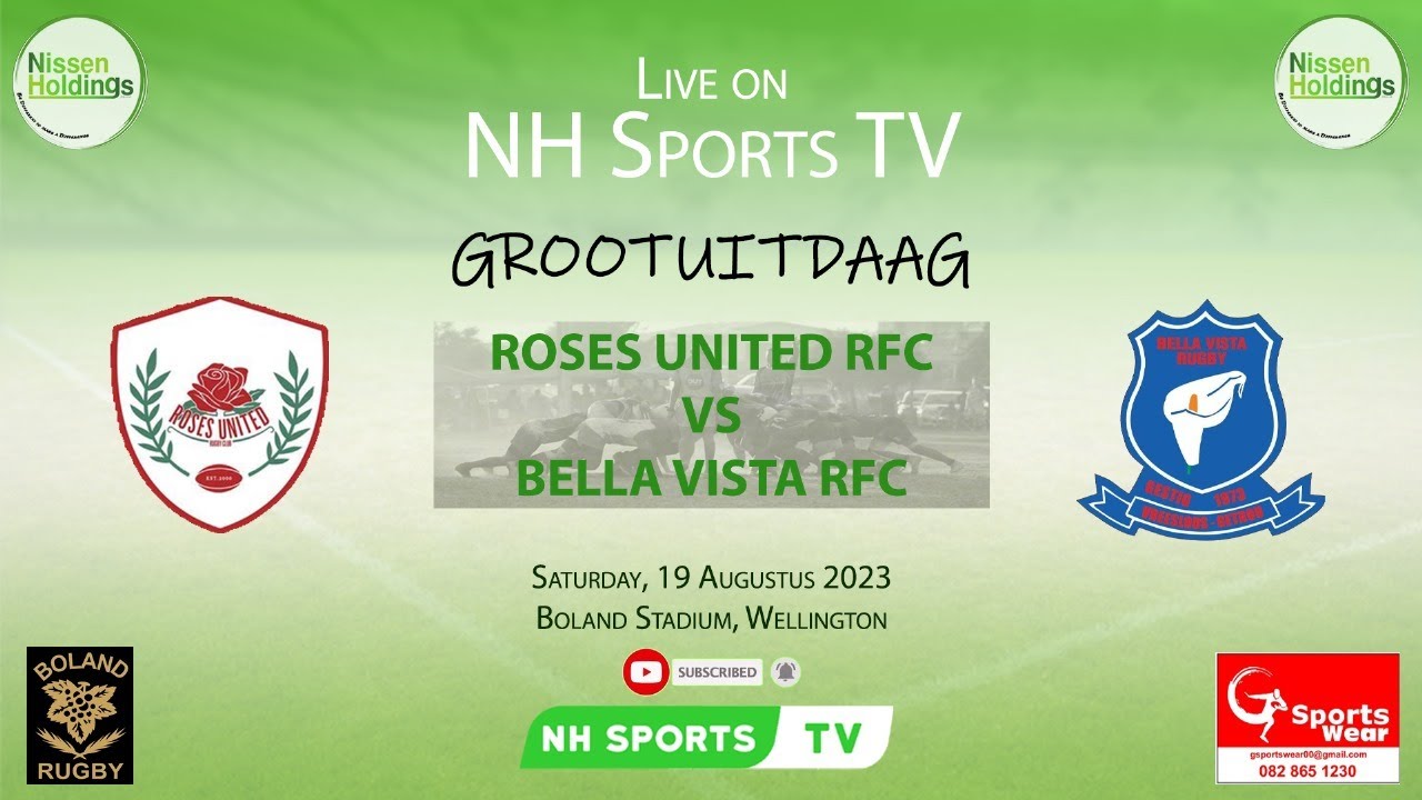 Roses United vs Bella Vista | Boland Grootuitdaag | 2023 - YouTube