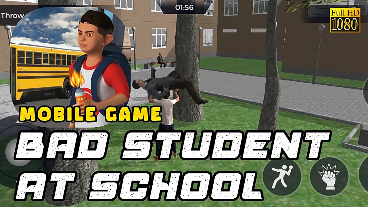 "BAD STUDENT AT SCHOOL SIMULATION" Mobile Game: Bad Guys At School ...