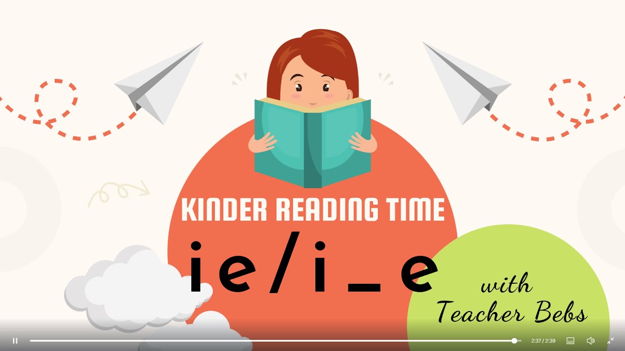 Jolly Phonics /ie , i-e/ (Sound/Song/Pictures/Reading practice ) - YouTube