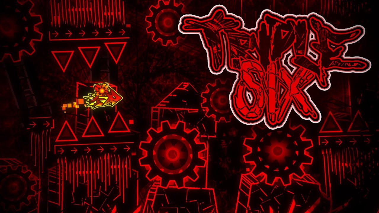 Triple Six by Zylenox - (Extreme Demon) - Geometry Dash - YouTube