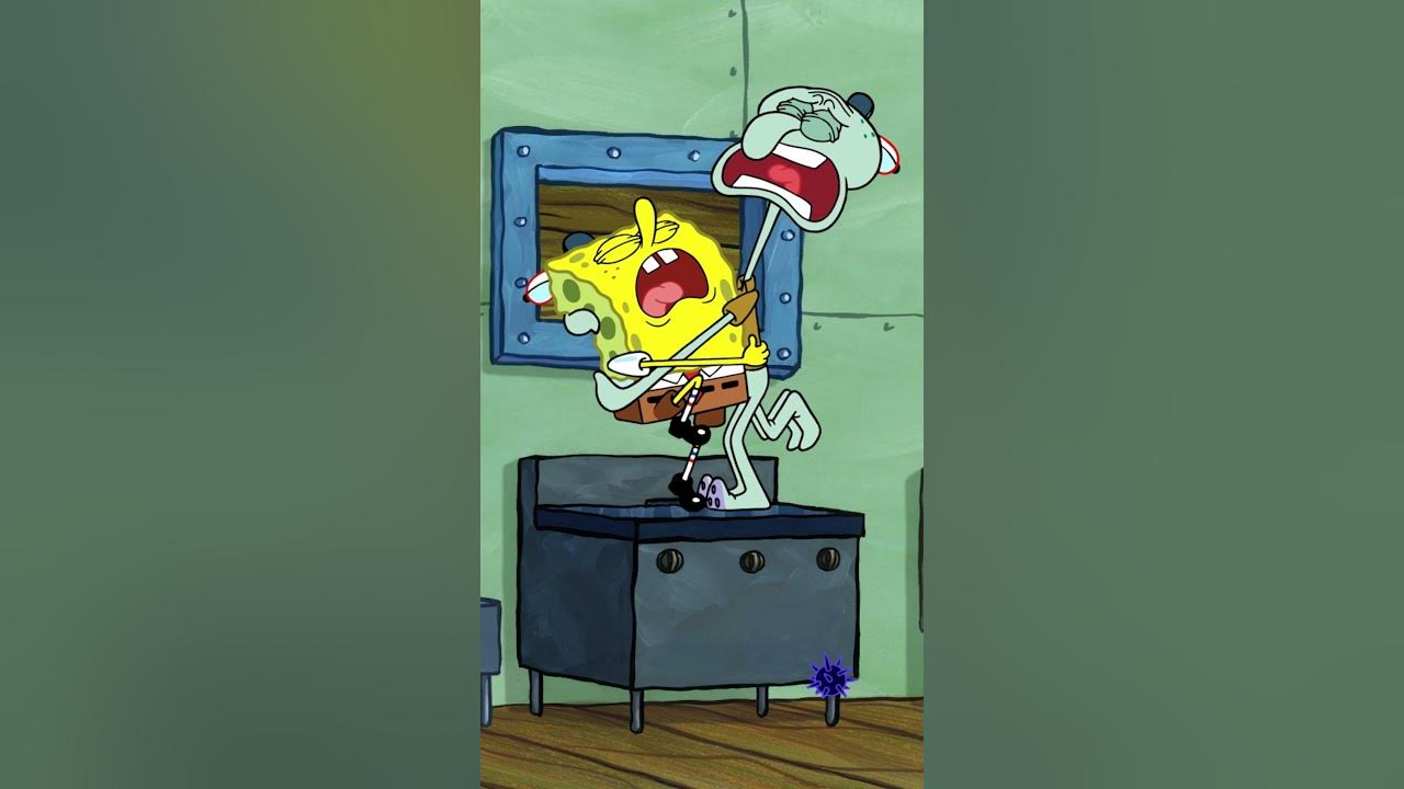 Губка Боб | Что Губка Боб нашёл за грилем? | #shorts - YouTube