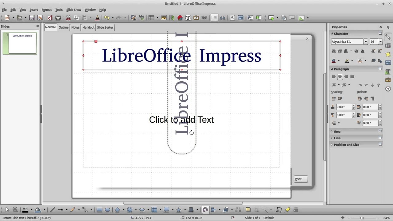 Impress (03) - A Simple Document Pt1 - YouTube