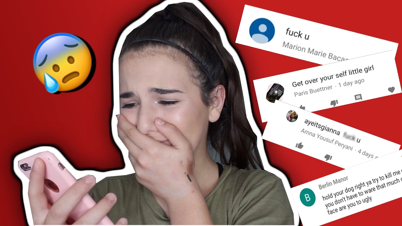 Reacting To My Hate Comments Youtube