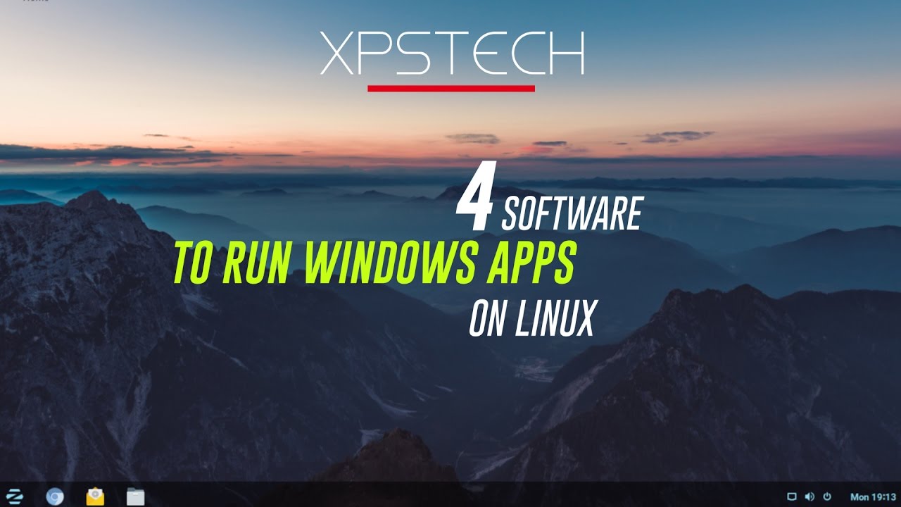 4 SOFTWARES TO RUN WINDOWS APPS ON LINUX! - YouTube