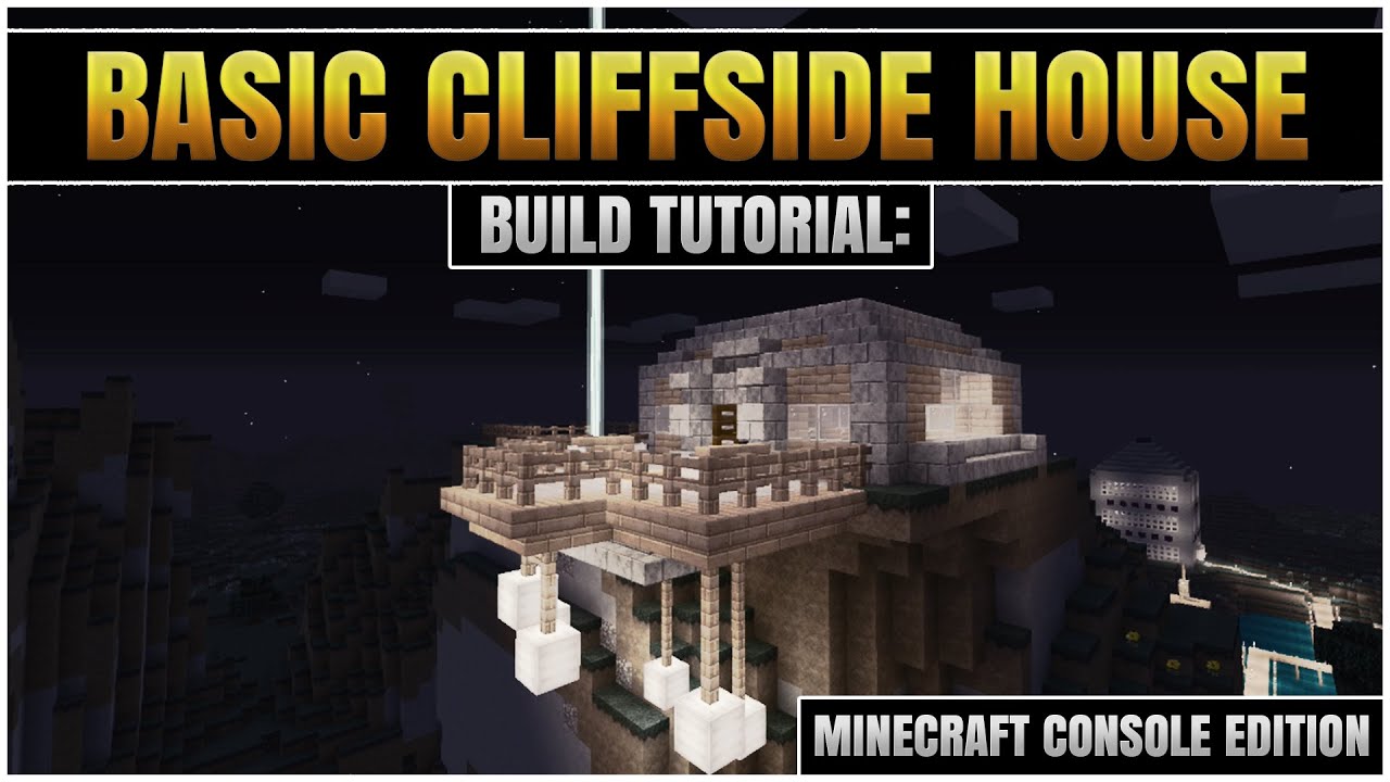 Build Tutorial : Minecraft Xbox 360 & PS3 - HOW TO BUILD A BASIC ...