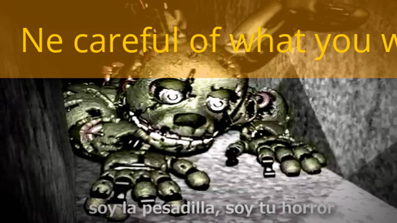 Springtrap the first ever bonnie ever - YouTube