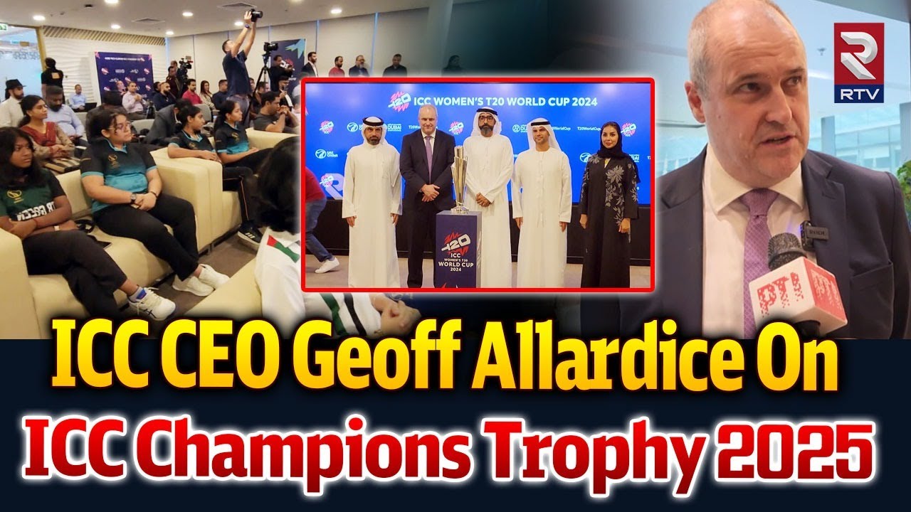 Preparing for ICC Champions Trophy 2025 in Pakistan says ICC CEO Geoff ...