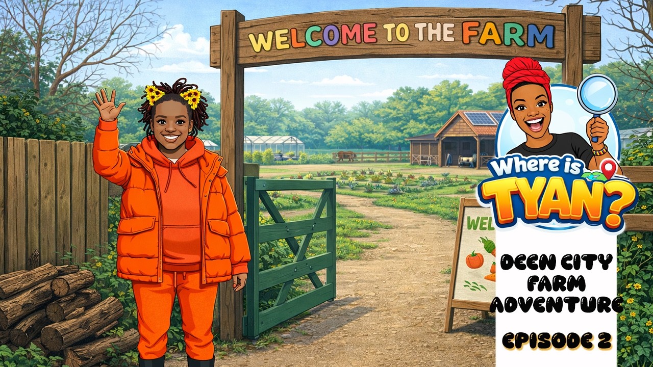 Where Is Tyan? Episode 2 | Deen City Farm Adventure | Animals ...